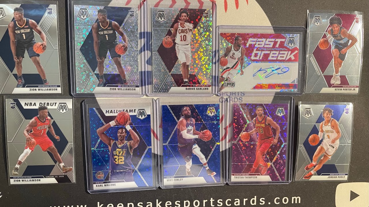 2019-20 Mosaic Fast Break NBA 5-21-23 - YouTube