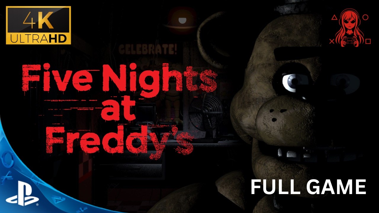 FNAF 1 | Full Game - No Death - No Commentary | PS5 4K UHD - YouTube