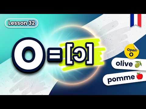 How to Pronounce O in French ✨ Lesson 32: The [ɔ] Sound in Words like Bol & Sol