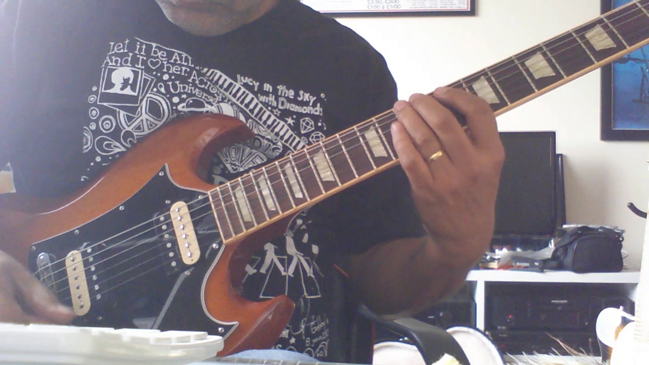 Gibson sg standard burstbucker coil split - YouTube