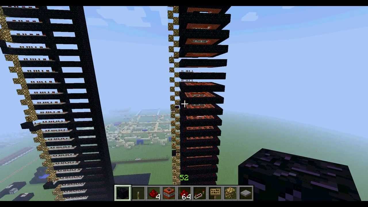 The Hyper Tube: one of minecrafts most powerful human cannons! - YouTube