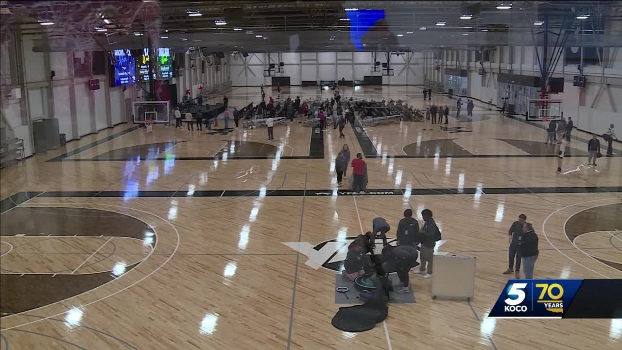 Long-anticipated Young Family Athletic Center opens in Norman - YouTube