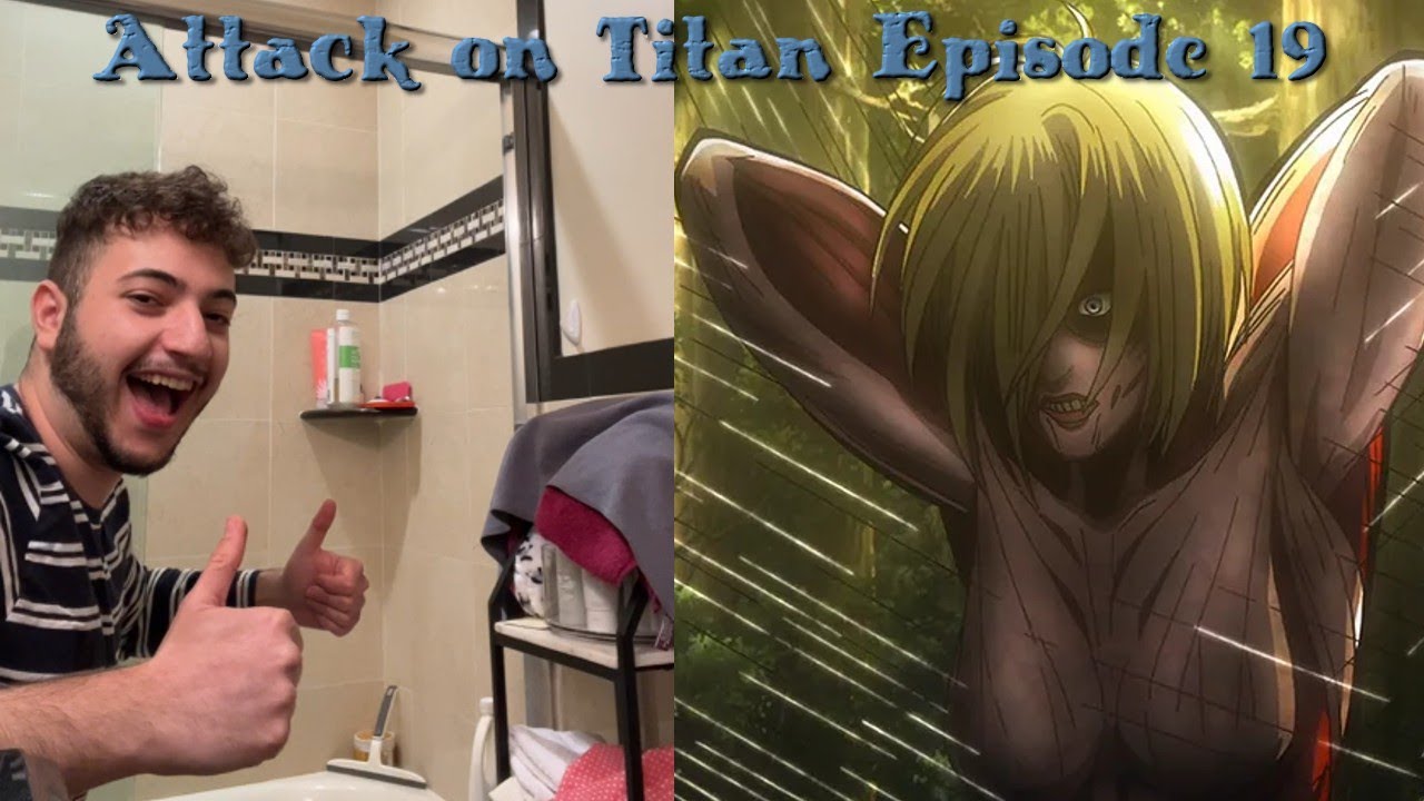 Blind Reaction: Attack on Titan 1x19 - Bite - YouTube