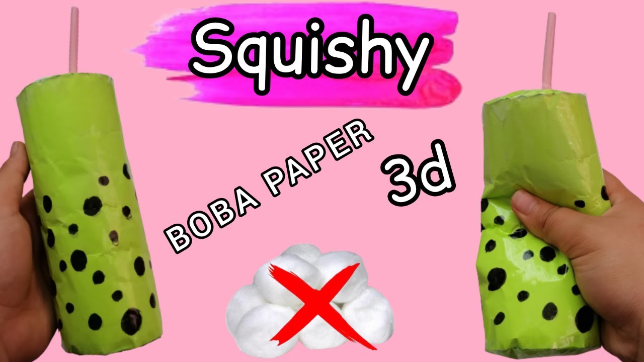 How To Make A Boba Paper Squishy Paper Squishy Tutorial paper Squishy How To Make A Boba Paper Squishy Paper Squishy Tutorial paper Squishy