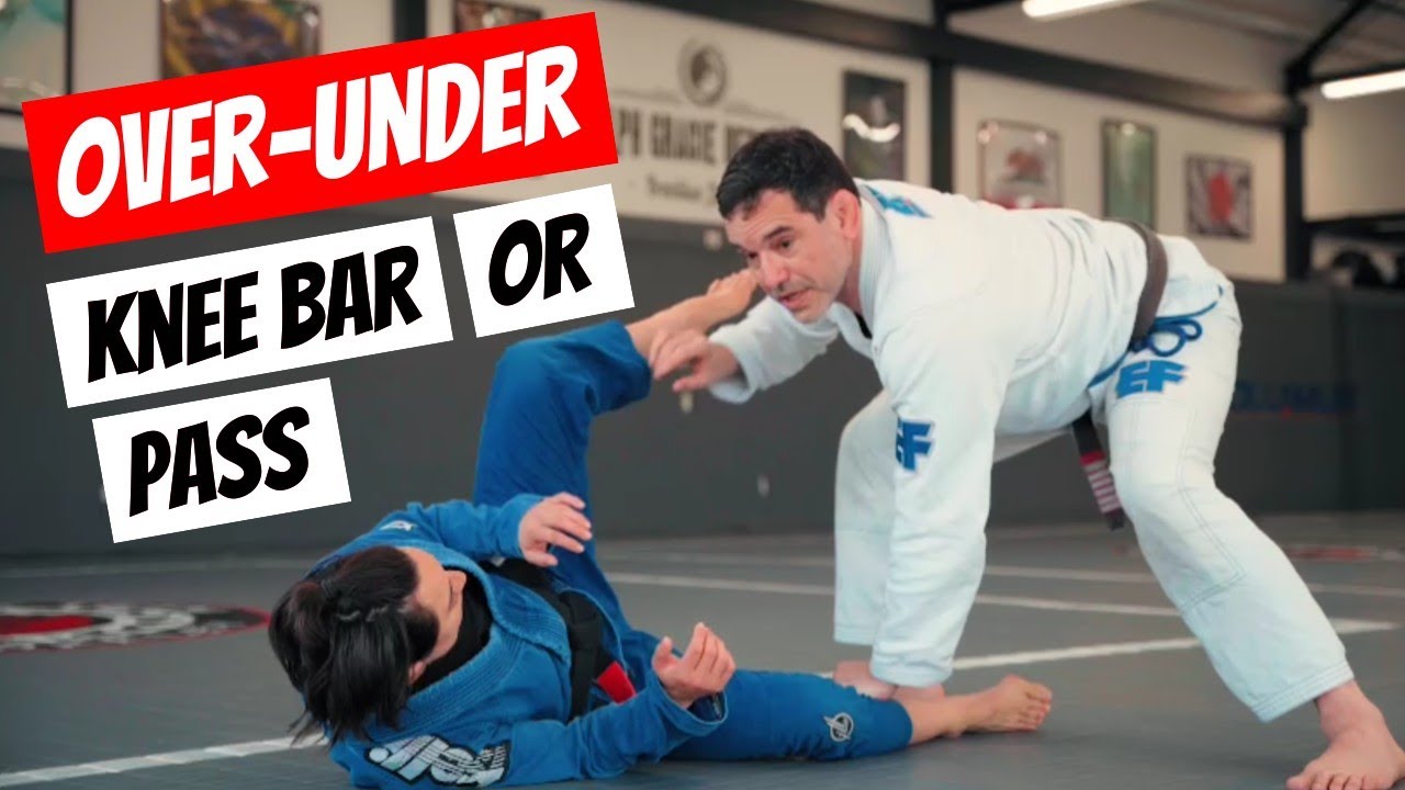 Threaten the Knee Bar as you Pass the Guard (Over-Under Details) - YouTube