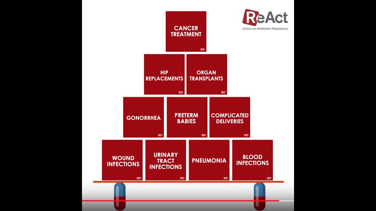 The antibiotic pyramide - diseases and procedures relying on effective ...