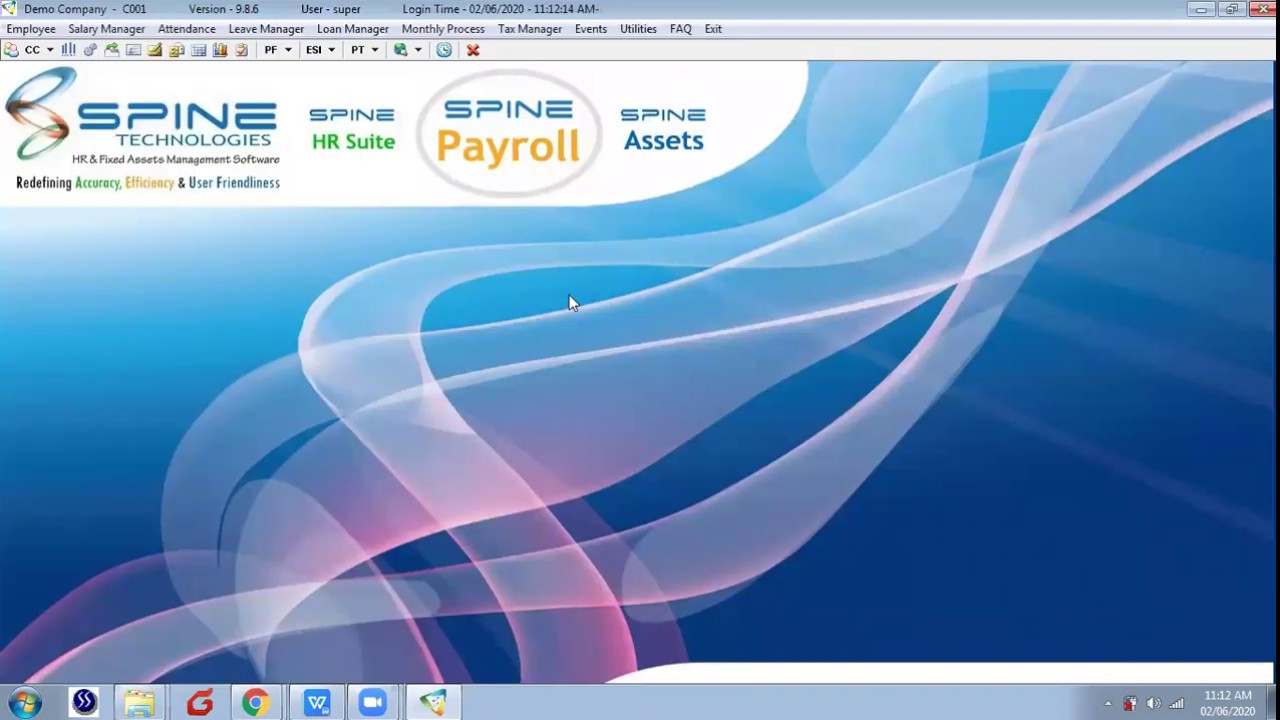 Renewal process || Spine Payroll Desktop || Spine Technologies - YouTube