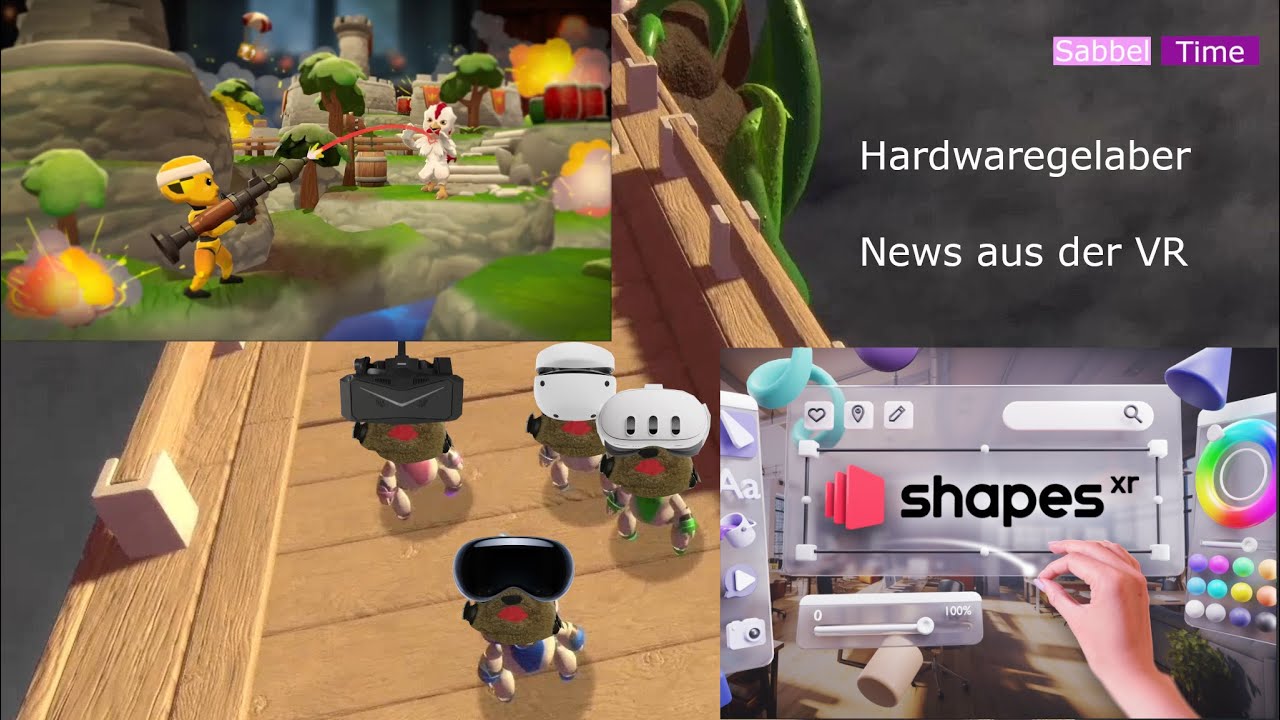 VR News - Ritterspiele in VR ? Worms - Klon für die Meta Quest 3! - YouTube