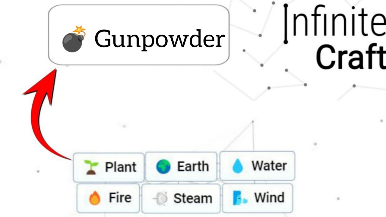 How to make Gunpowder in infinite craft | infinity craft - YouTube