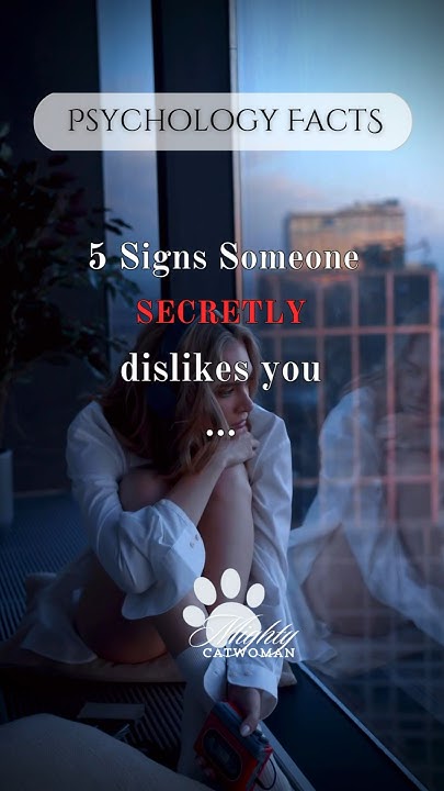 5 Signs Someone SECRETLY Dislikes You | Psychologically Facts - #viralshorts #trending #hurt # ...