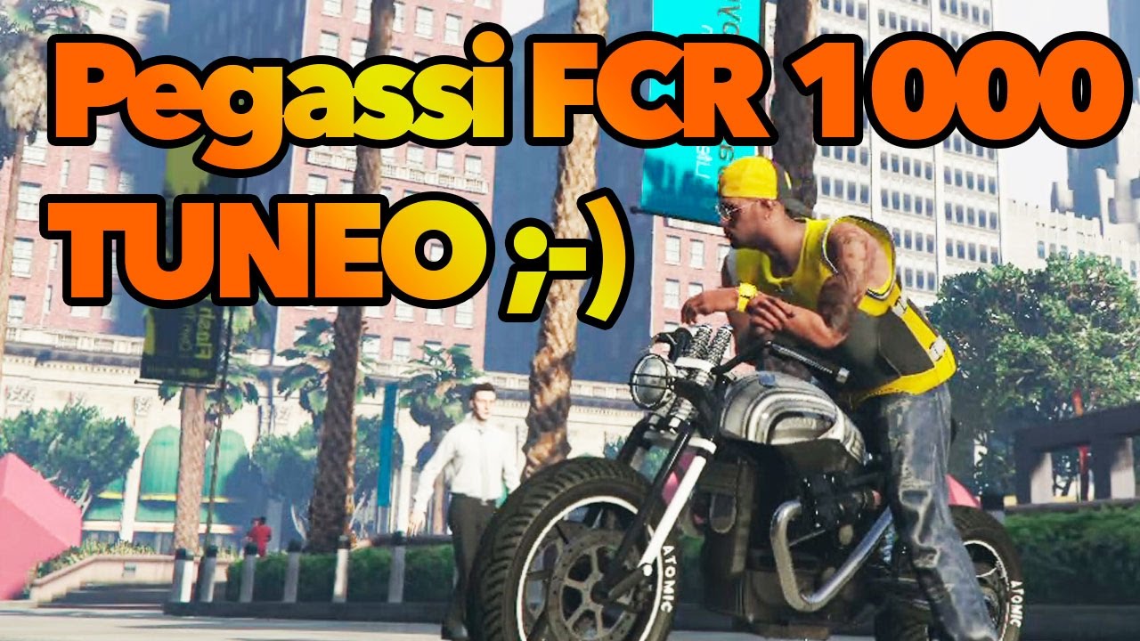 GTA 5 Online - Tuneando Pegassi FCR 1000 - YouTube