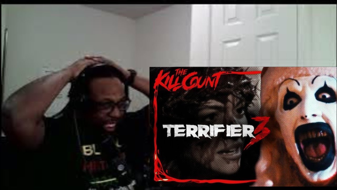 Terrifier 3 (2024) KILL COUNT by DEAD MEAT REACTION - YouTube
