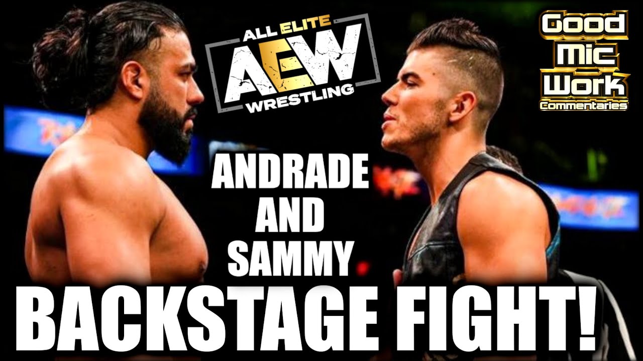 Andrade And Sammy Guevara Involved In BACKSTAGE FIGHT! | AEW Locker ...