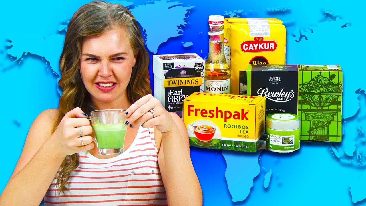 Irish People Try Tea From Around The World - YouTube