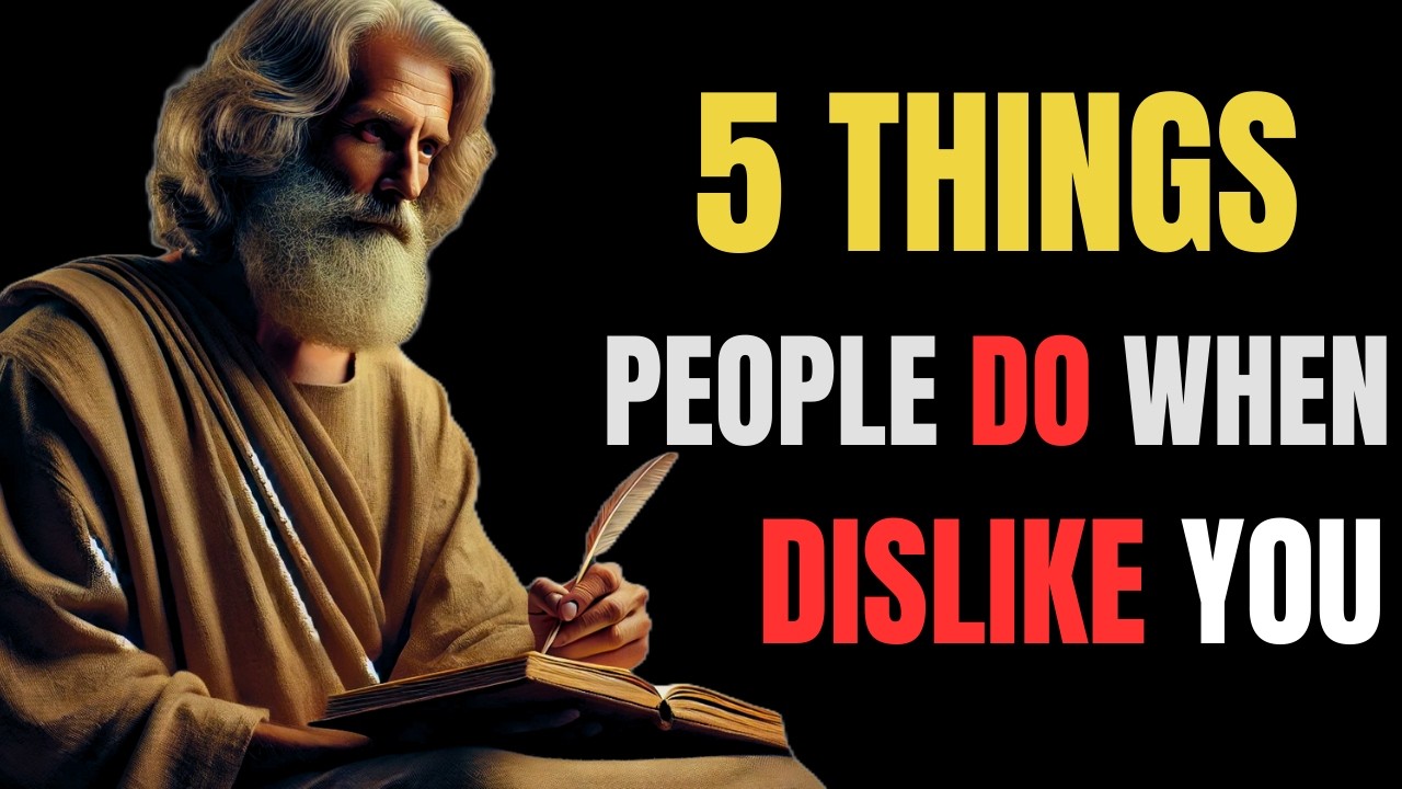 5 Hidden THINGS people do when They DISLIKE You - YouTube