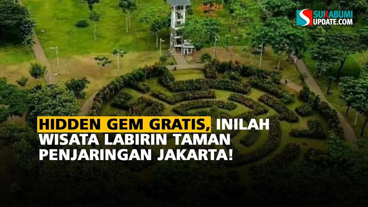 Hidden Gem Gratis, Inilah Wisata Labirin Taman Penjaringan Jakarta ...