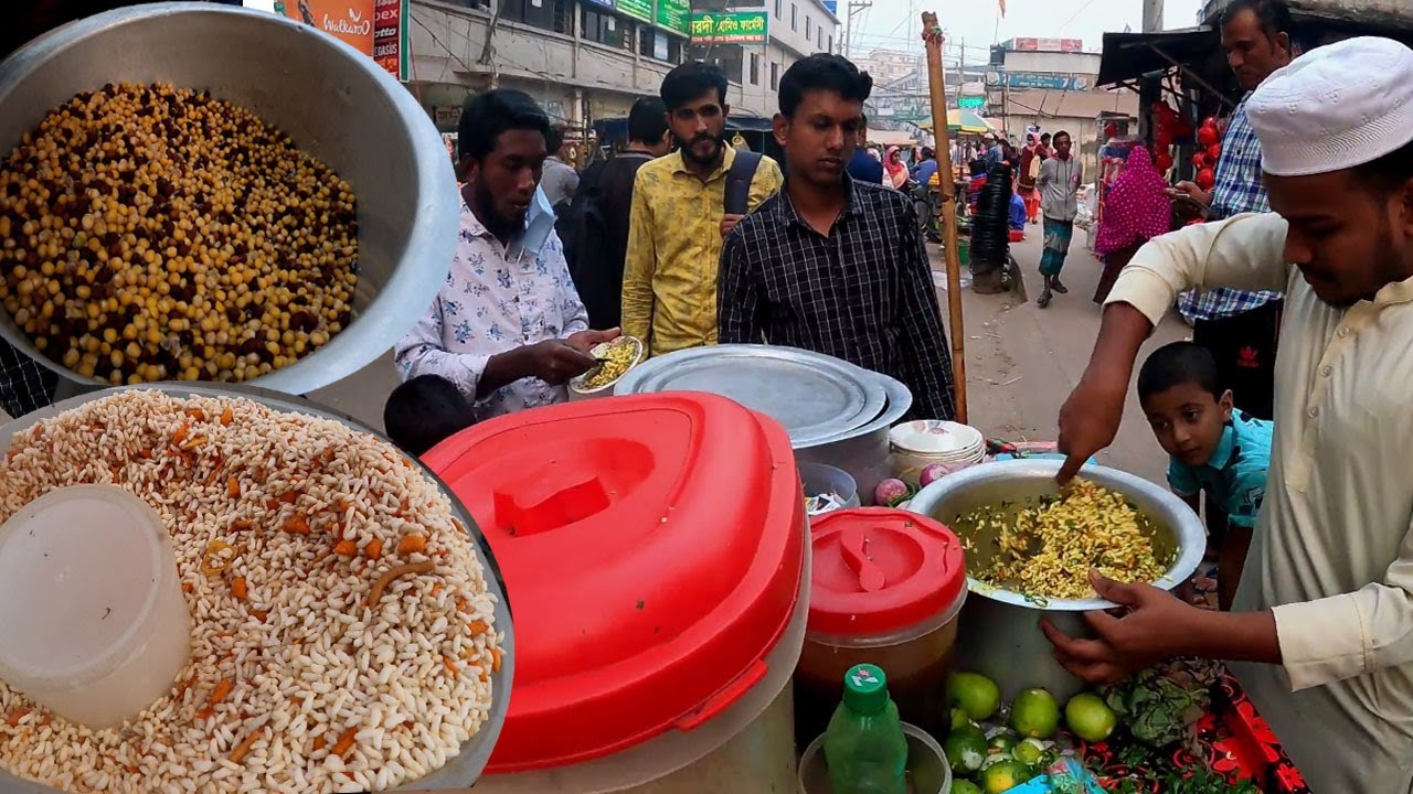 King of Mulla Jhaal Muri Extreme Clean Tasty Snacks with Amazing Sharp ...