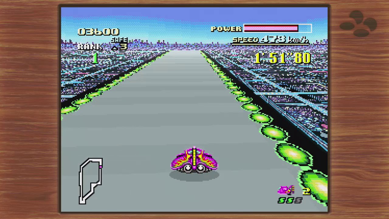 F-ZERO ~ MUTE CITY I Lap ~ 22"22 - YouTube