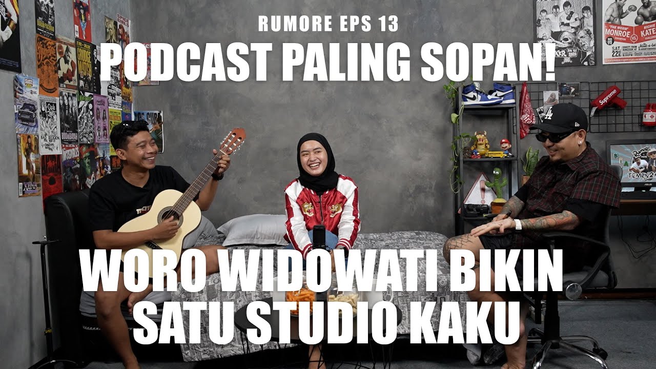 RUMORE Eps #13 - WORO WIDOWATI - BIKIN SATU STUDIO KAKU - YouTube