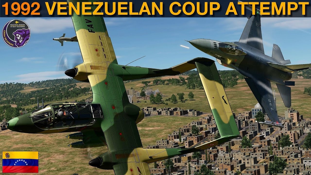 1992 Venezuelan Coup Attempt: F-16 vs OV-10 Dogfight! | DCS - YouTube