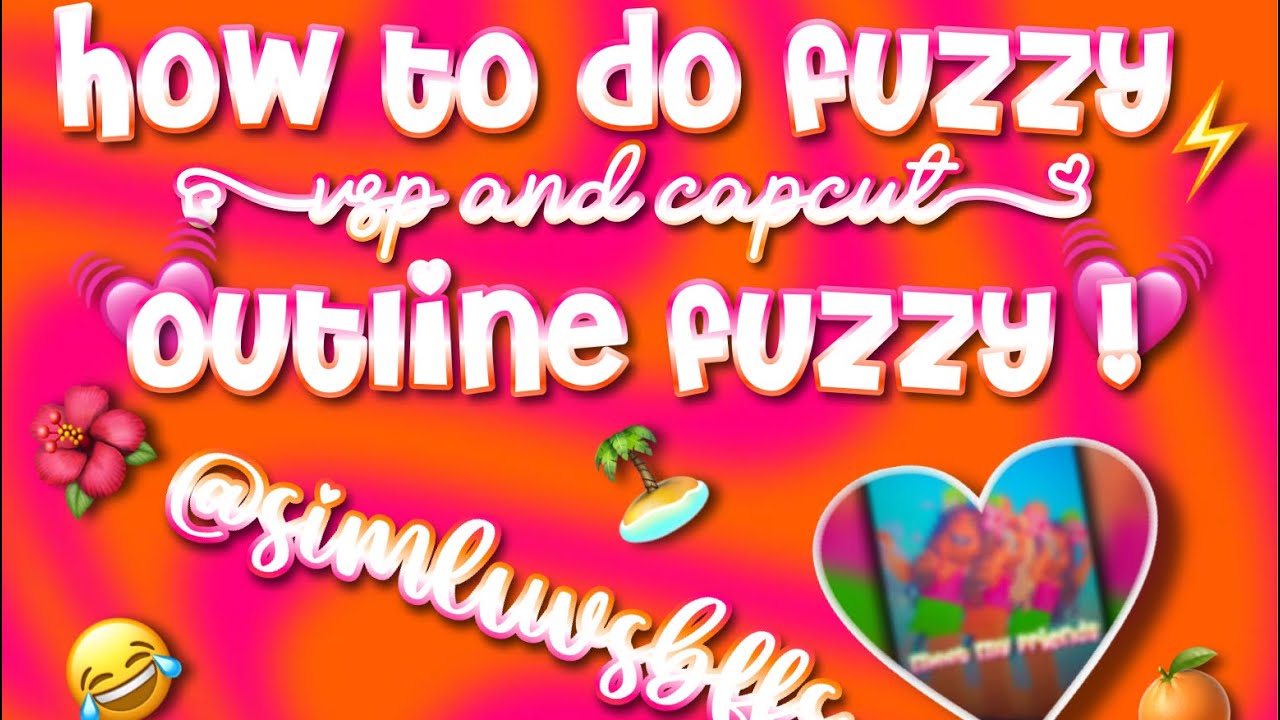 how to do fuzzy outline *vsp* 😧💓🧜‍♀️. //@simloveuuuuu - YouTube