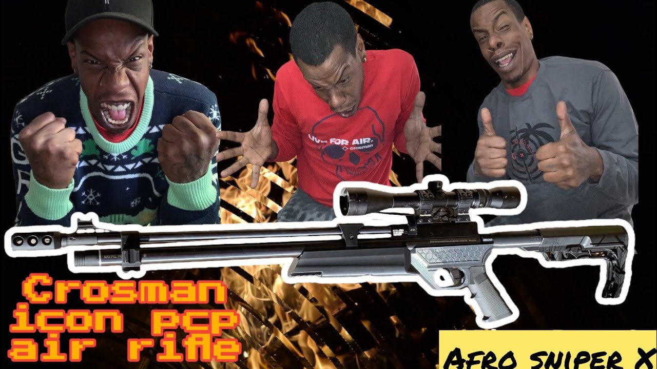 crosman Icon pcp air rifel #airguns #crosman - YouTube