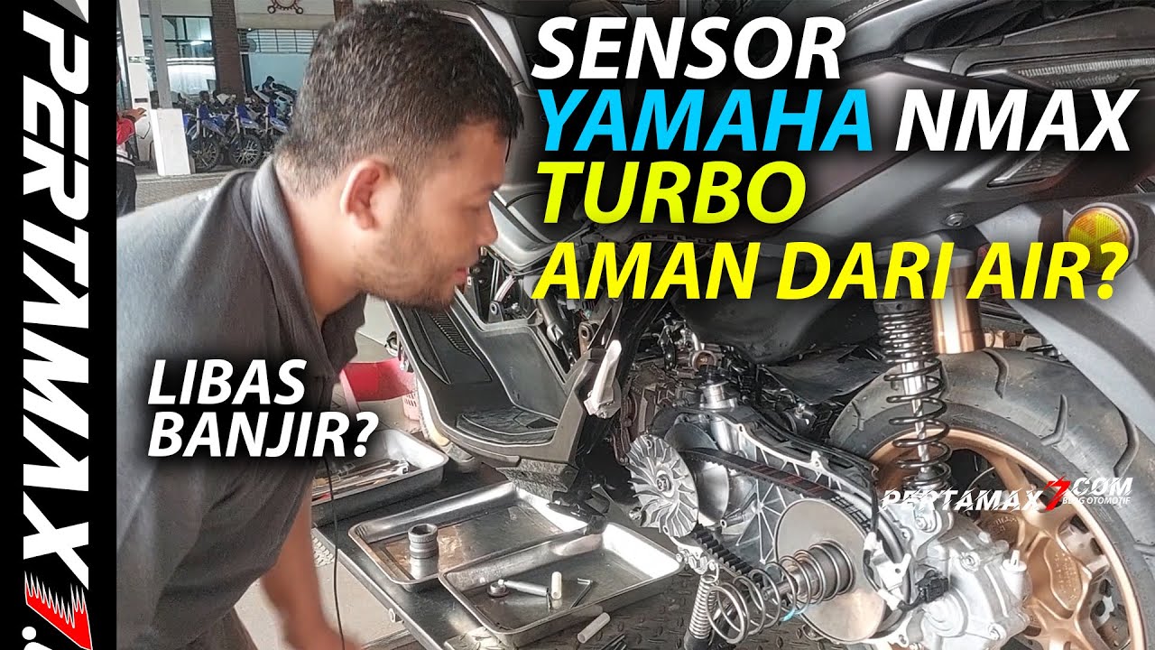Komponen Electric CVT Yamaha NMAX Turbo YECVT Sensor Apakah Tahan Air 🌊 ...