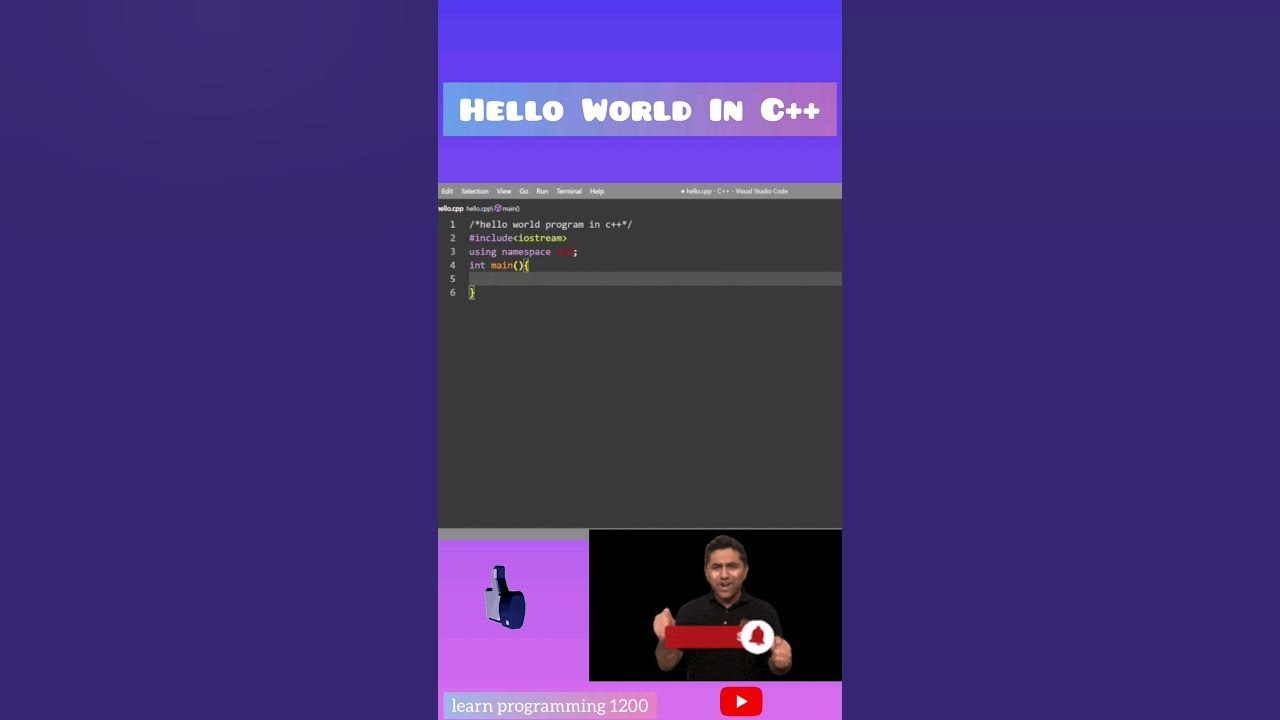 Hello World Program C Programming Tutorial Shorts Coding Programming Youtube
