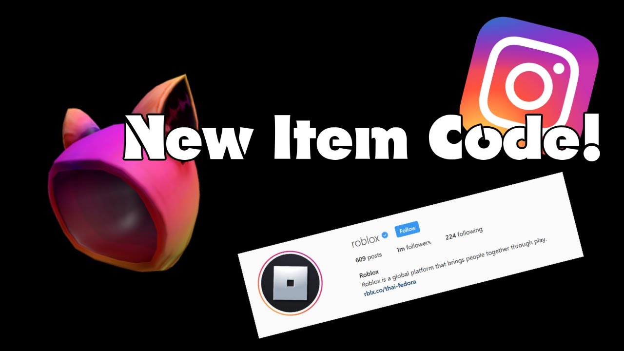 ROBLOX INSTAGRAM FEBUARY 2020 CODE! (DAY ONE) - YouTube