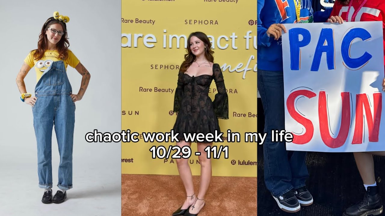 chaotic work week in my life - as a social media manager in LA - YouTube