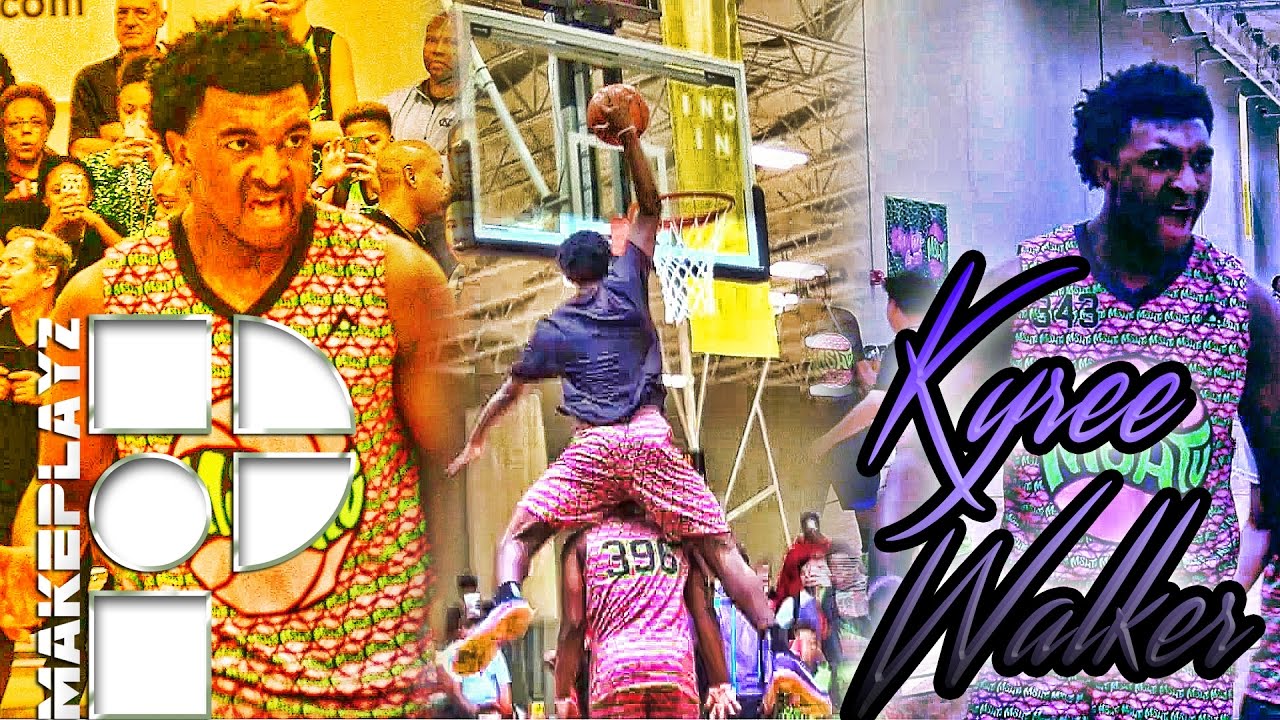 2020 Kyree Walker Destroys Dunk Contest and Shuts Gym Down at MSHTV ...