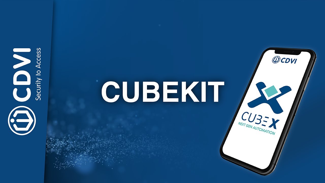 CUBEKIT | Wireless Access Control from Your Smartphone | CUBE X by CDVI ...