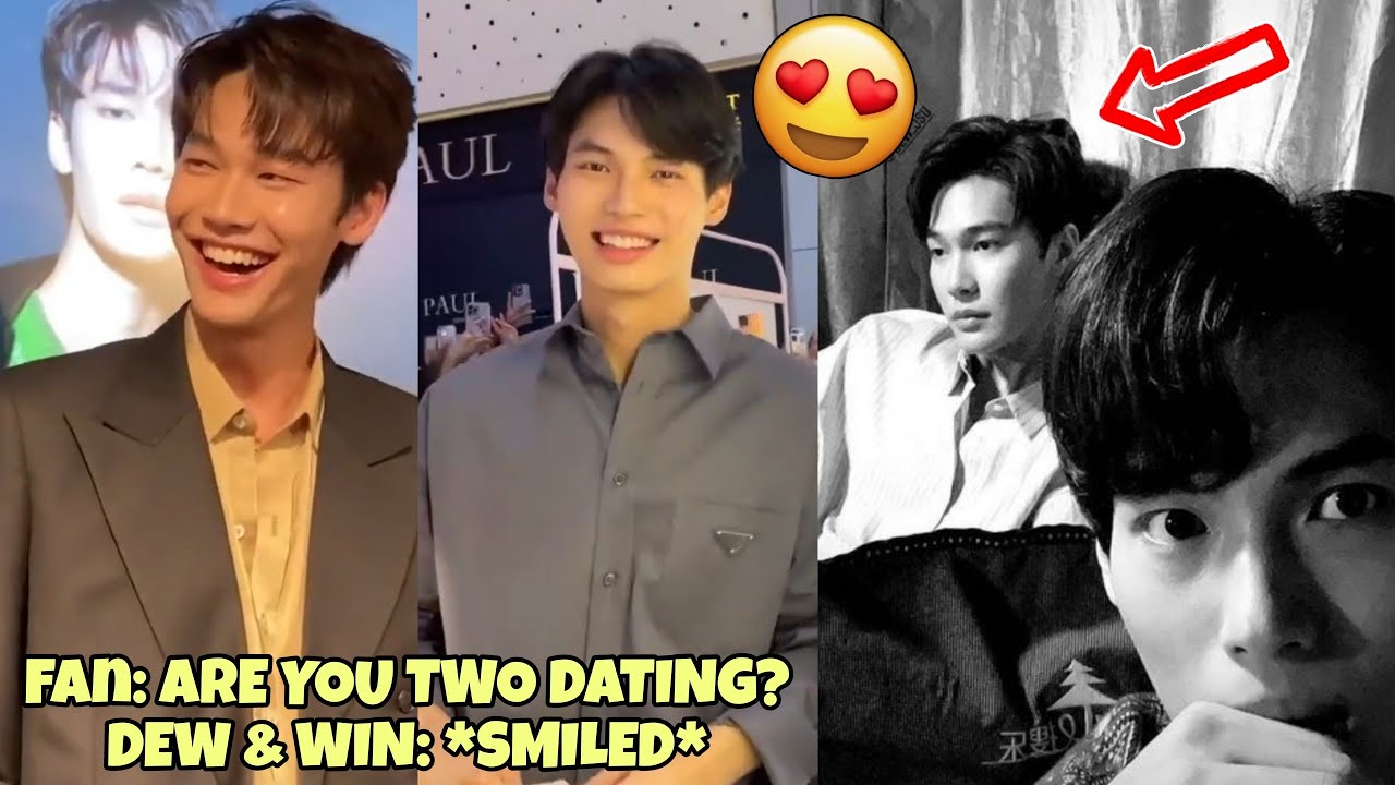 [DewWin] Dew & Win spotted again, fans asked if they are dating? Dew ...