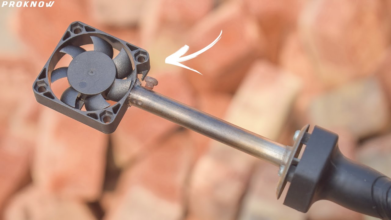 Amazing DIY Idea Using CPU fan - Computer Fan Useful Life Hack - YouTube
