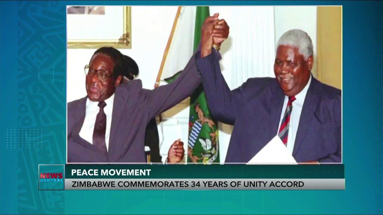 Peace Movement: Zimbabwe Commemorates 34 Years Of Unity Accord - YouTube