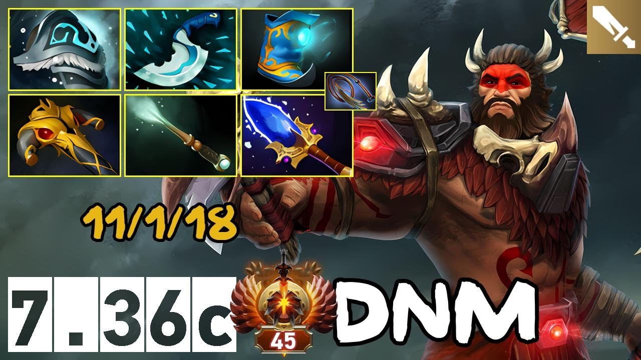 Beast Mode Beastmaster Pos 2 - 11/1/18 - dnm - 7.36c - Immortal Dota 2 ...