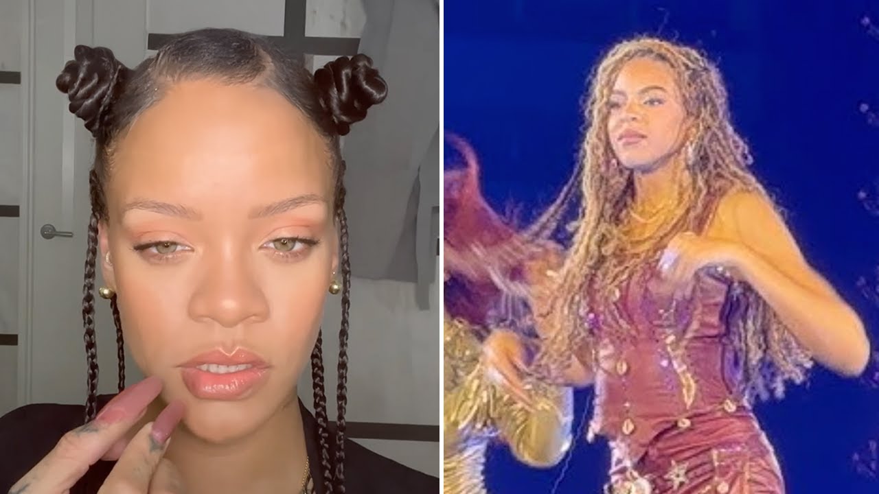 Rihanna REACTS To Blue Ivy Performing 'Deja Vu' At Beyonce's Cowboy ...