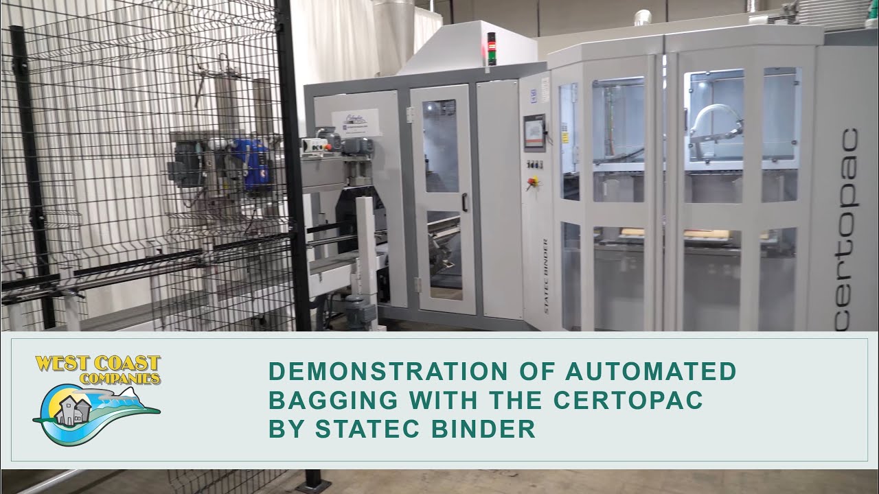 Demonstration of Automated Bagging with the CERTOPAC by STATEC BINDER ...