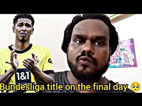 Dortmund Loss Bundesliga title on the final day 🥺 - YouTube