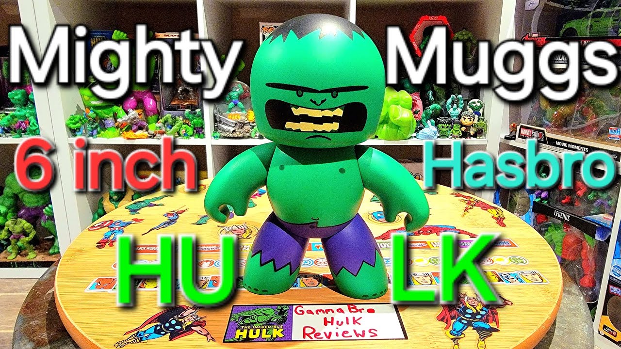Hulk "Mighty Muggs" (Hasbro) 6-inch Figure Review! - YouTube