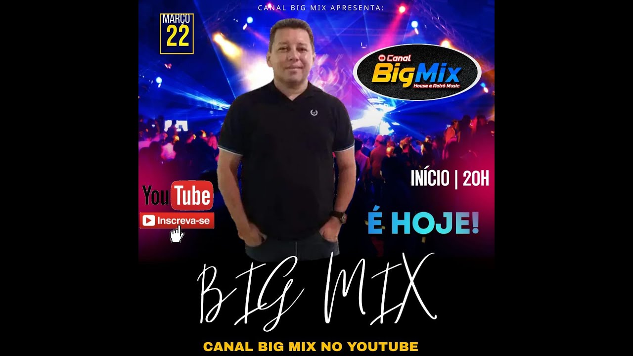 LIVE BIG MIX by DJ ROBSON -ESPECIAL DE SEGUNDA 001 - YouTube