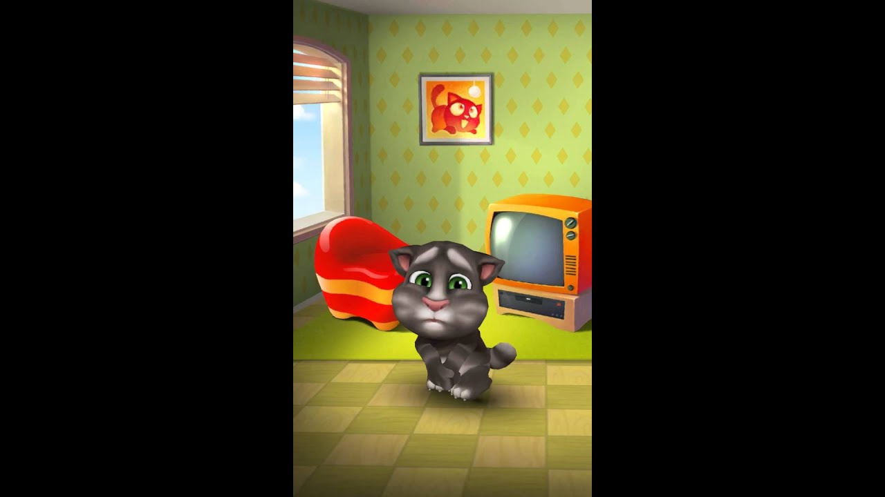 My Talking Tom My Talking To Have To Go To The Bathroom Youtube