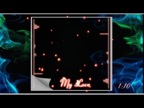 Awesome Avee player template black screen | Avee player template green screen | Avee Template 46