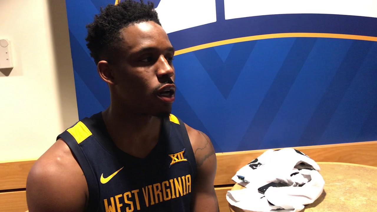 WVU Guard Brandon Knapper 11/1/19 | Duquesne Postgame | WVSN - YouTube