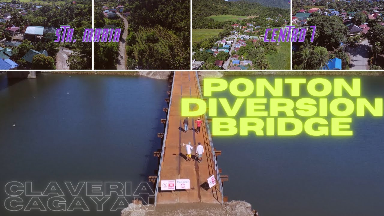 DIVERSION BRIDGE | CLAVERIA CAGAYAN | DJI MINI 2 | DRONE FOOTAGE ...
