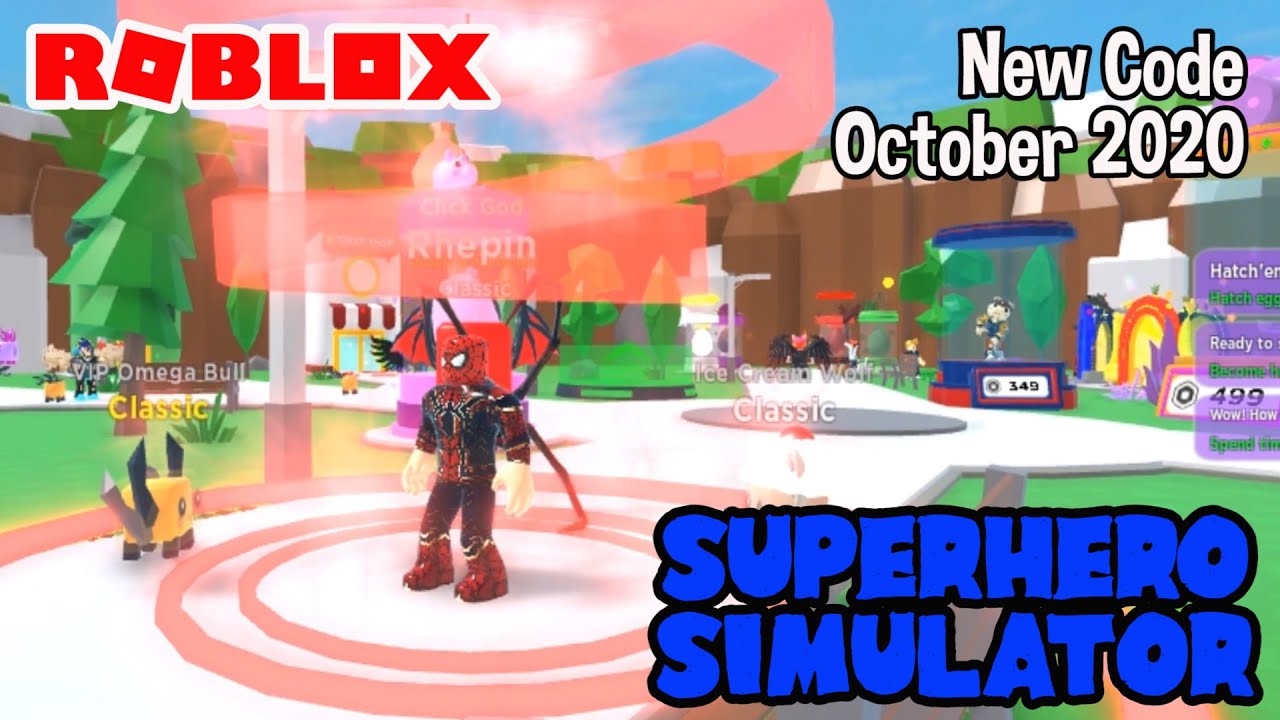 Roblox Superhero Simulator New Code October 2020 - YouTube