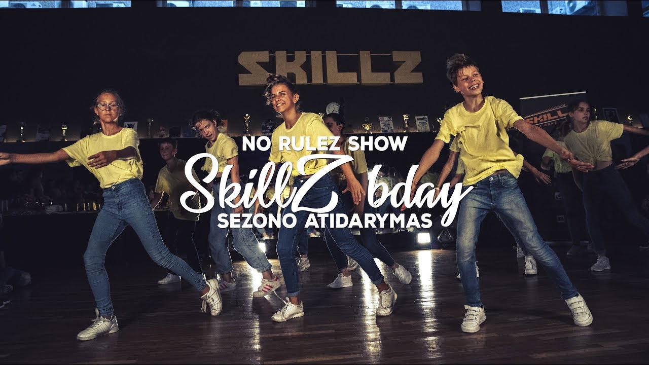 SKILLZ 9 Bday No Rulez atidarymo Show - YouTube