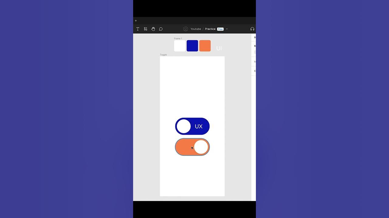 Create interactive toggle Button in Figma - YouTube