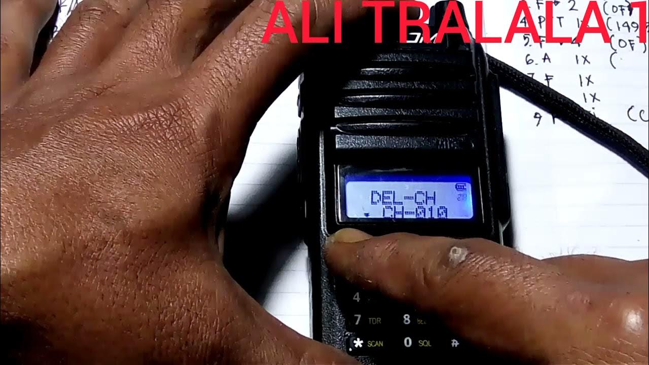 Cara seting High Low Ht Scom UV 7R PRO @alitralala1460 - YouTube