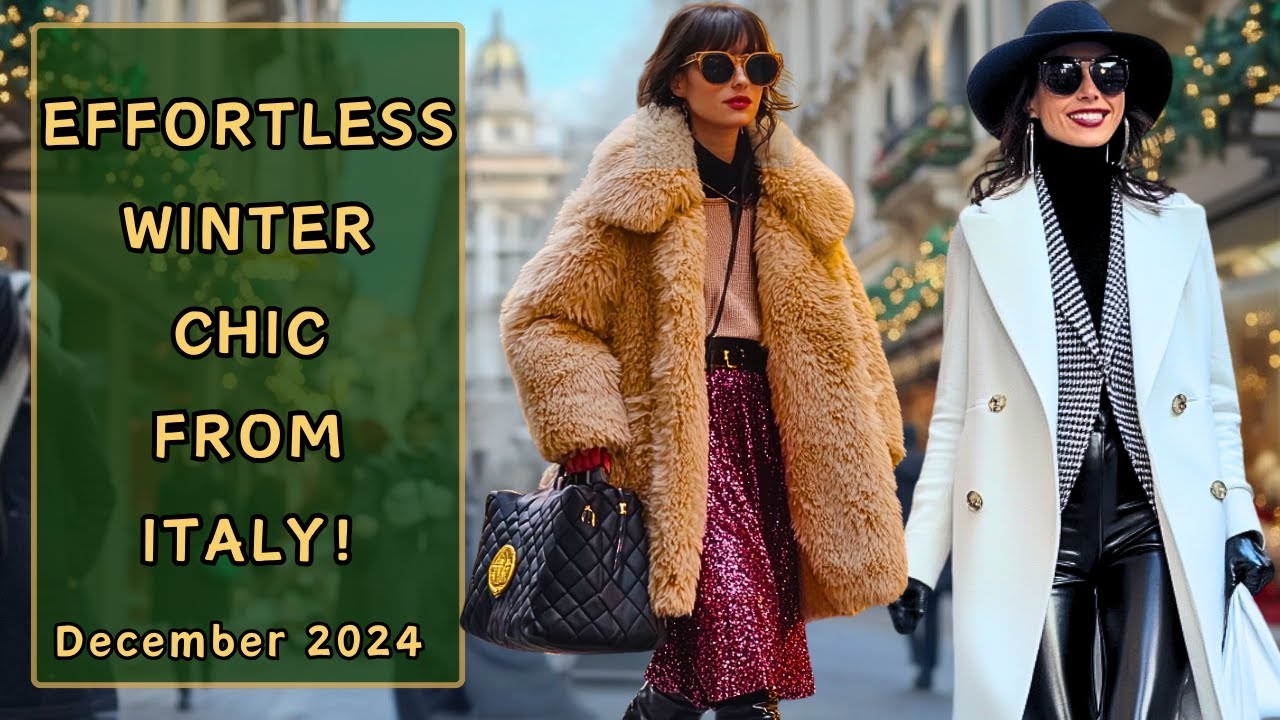 Milan Fashion Trends Winter 2025: Italian Top Street Style Essentials ...